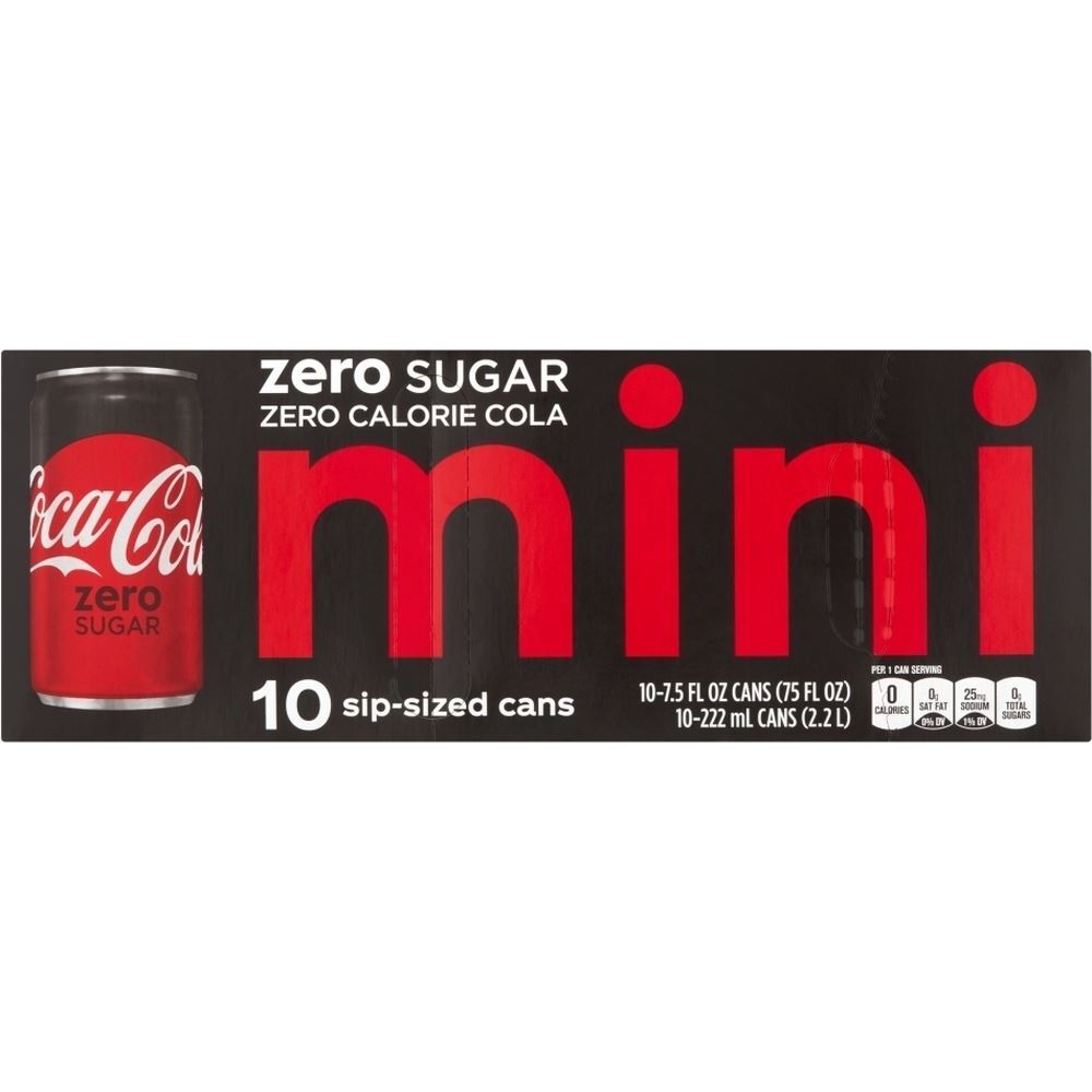 Black Polypropylene Shims Weather Resistant Coca-Cola Zero Sugar Soda ...